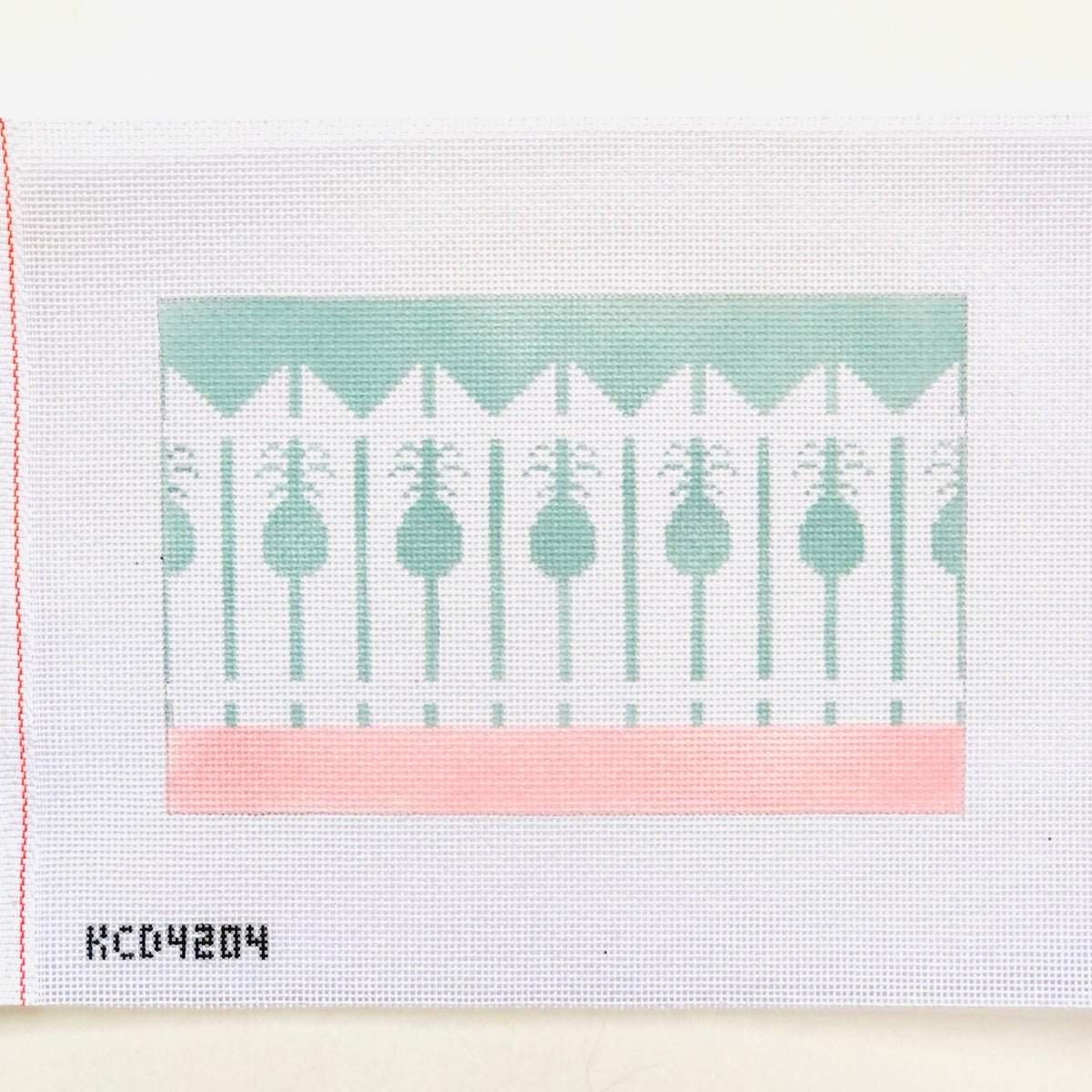 Pineapple Picket Fence Clutch Canvas – KC Needlepoint