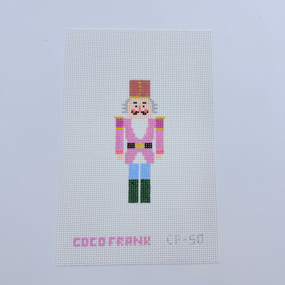 Lavender Nutcracker Canvas – KC Needlepoint