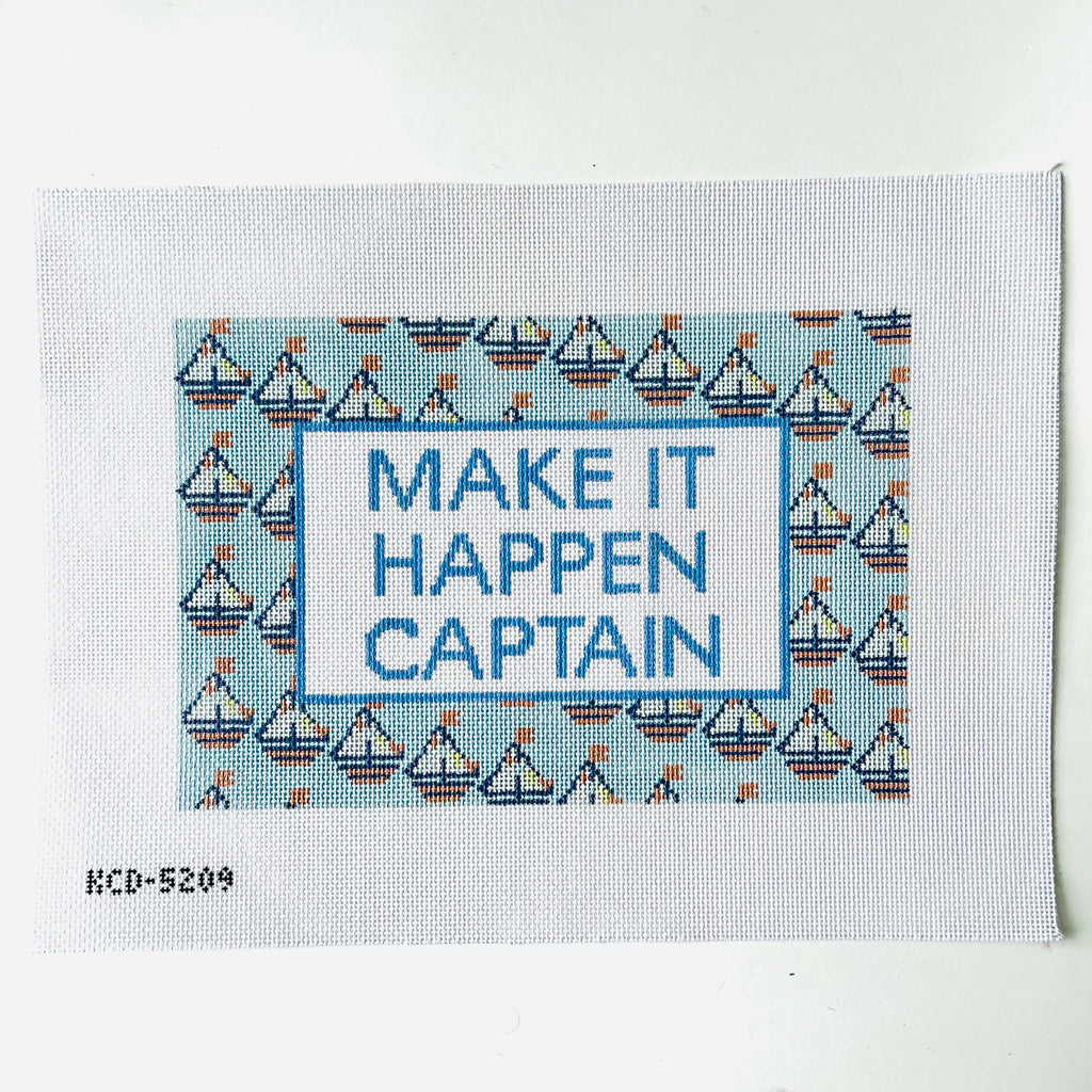 Make It Happen Captain Canvas | KC Needlepoint