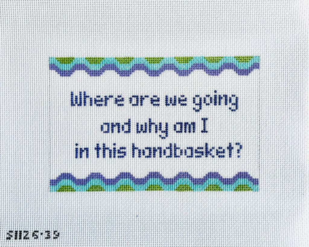 Where Are We Going... Canvas | KC Needlepoint