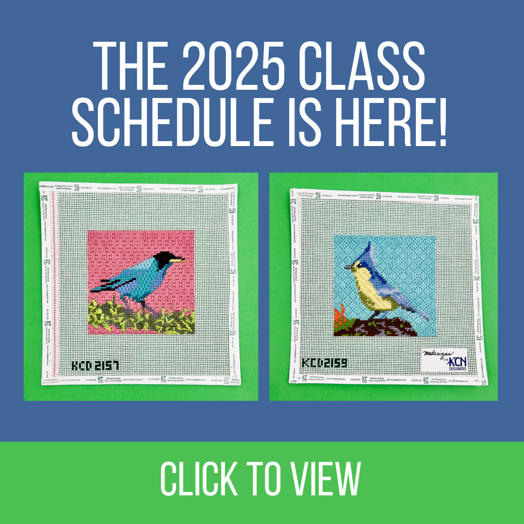 The 2025 class schedule is here – KC Needlepoint