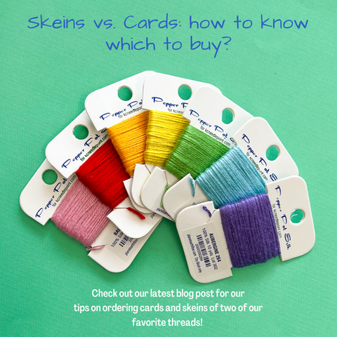 Pepper Pot and Essentials... skeins vs. cards! – KC Needlepoint