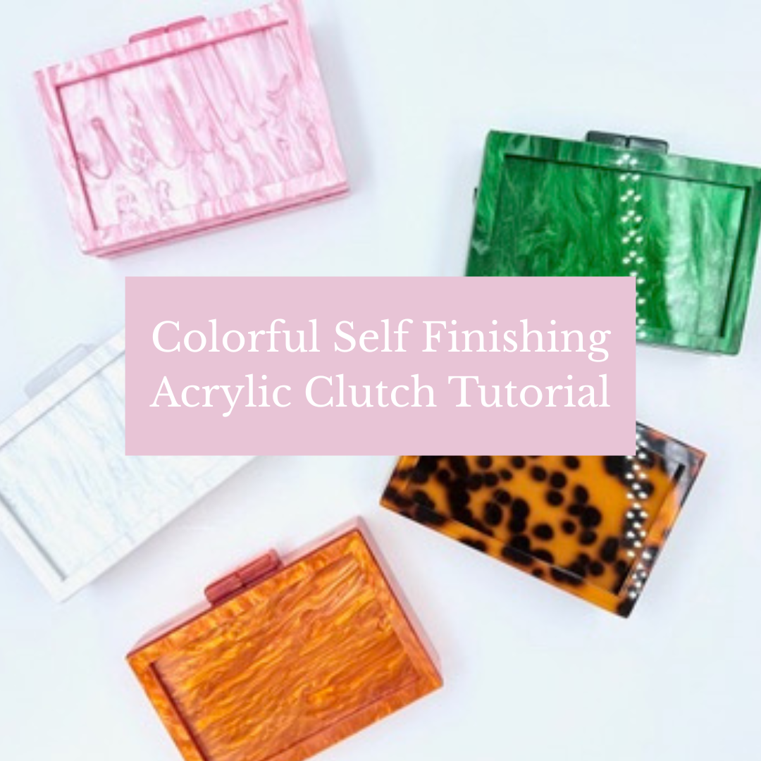 Colorful Self Finishing Acrylic Clutch Tutorial – KC Needlepoint