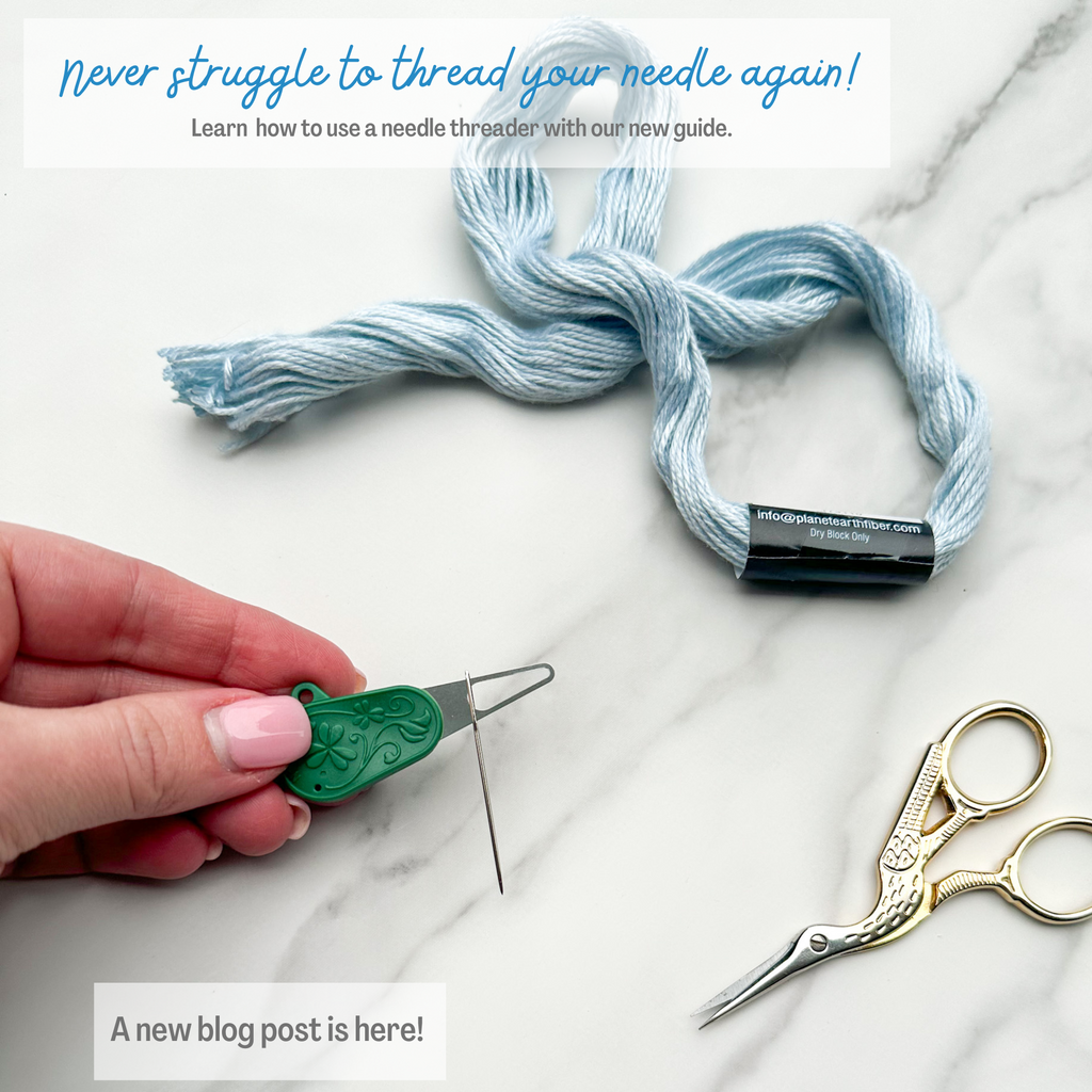 Never struggle to thread your needle again! | KC Needlepoint
