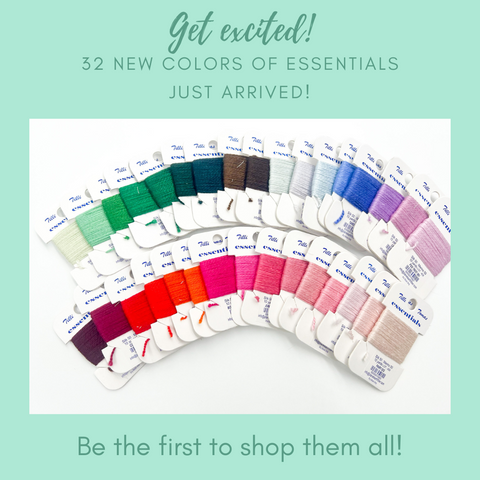 New Essentials Colors are here! – KC Needlepoint
