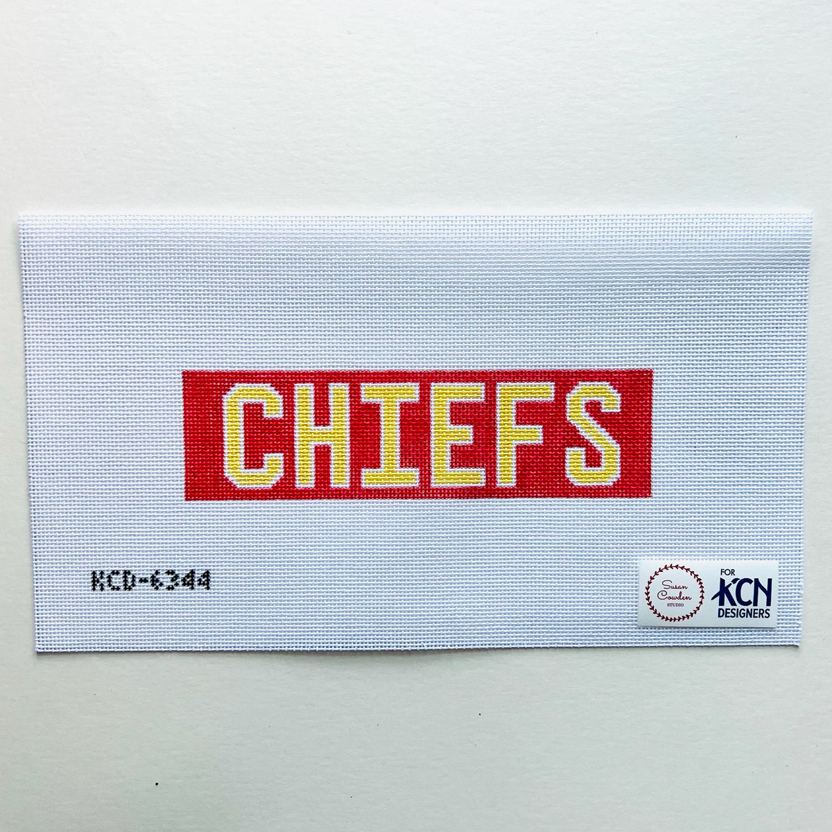 Chiefs Cuff Canvas – KC Needlepoint