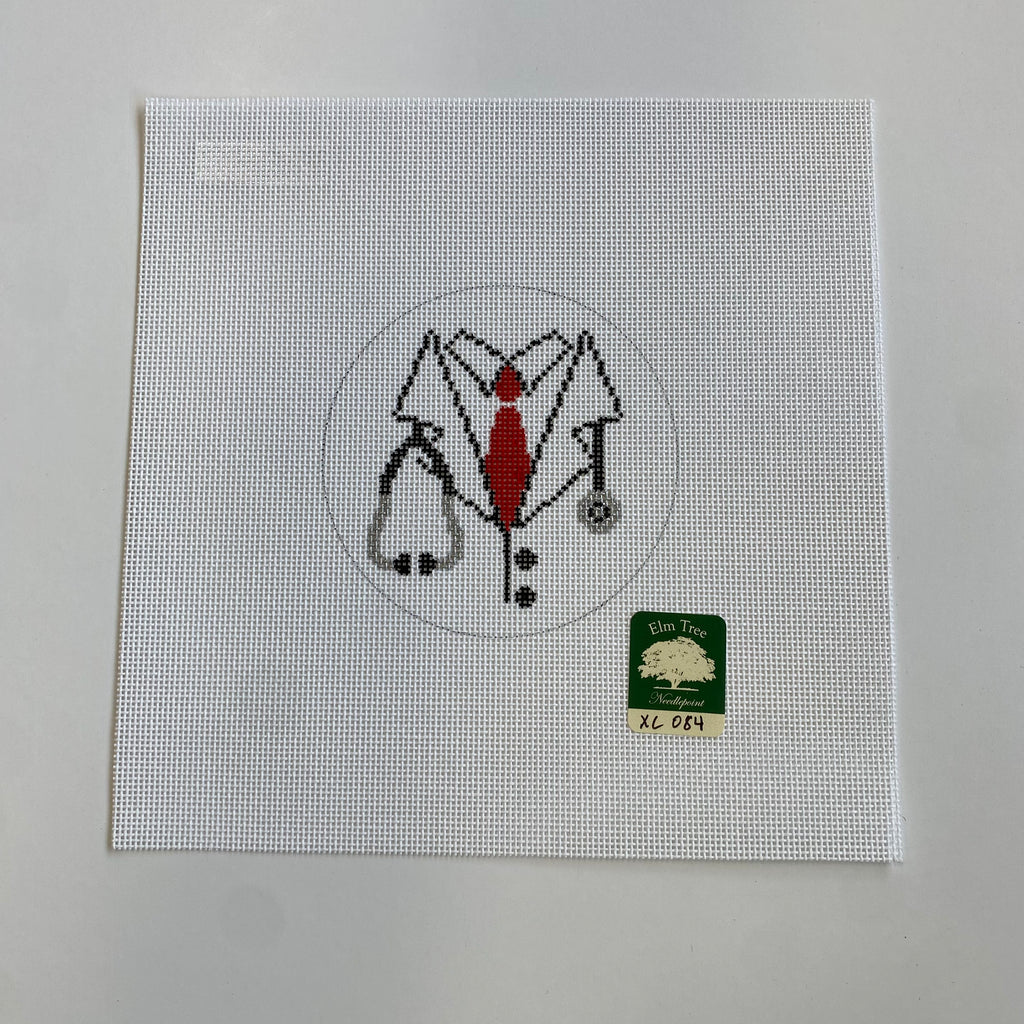 Doctor Coat Canvas | KC Needlepoint
