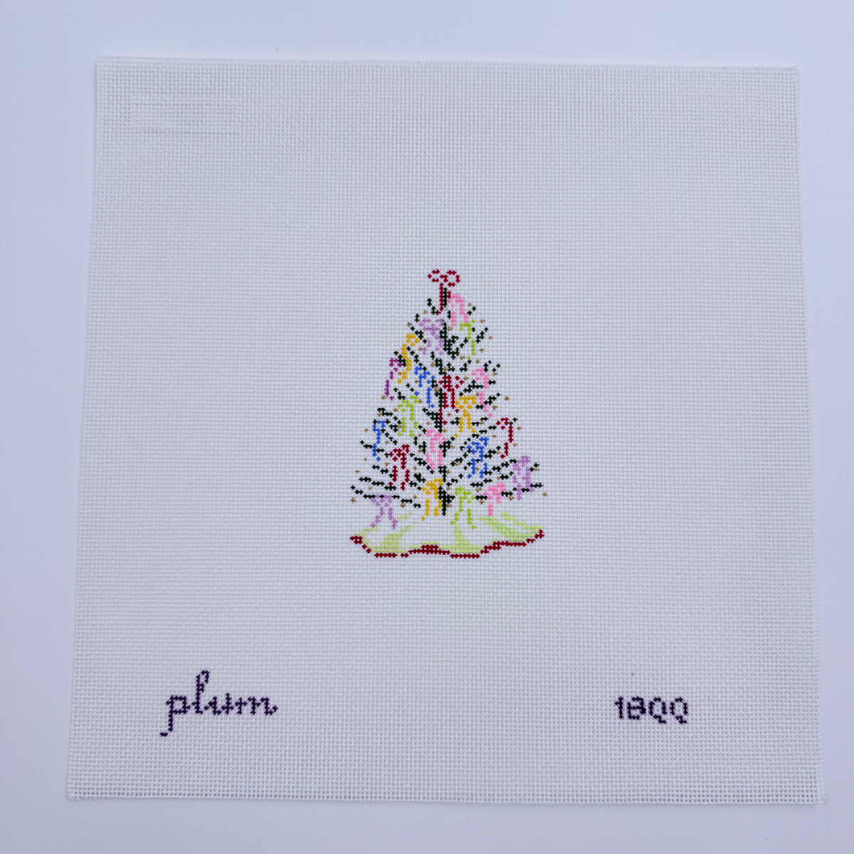 Bow Tree Canvas – KC Needlepoint