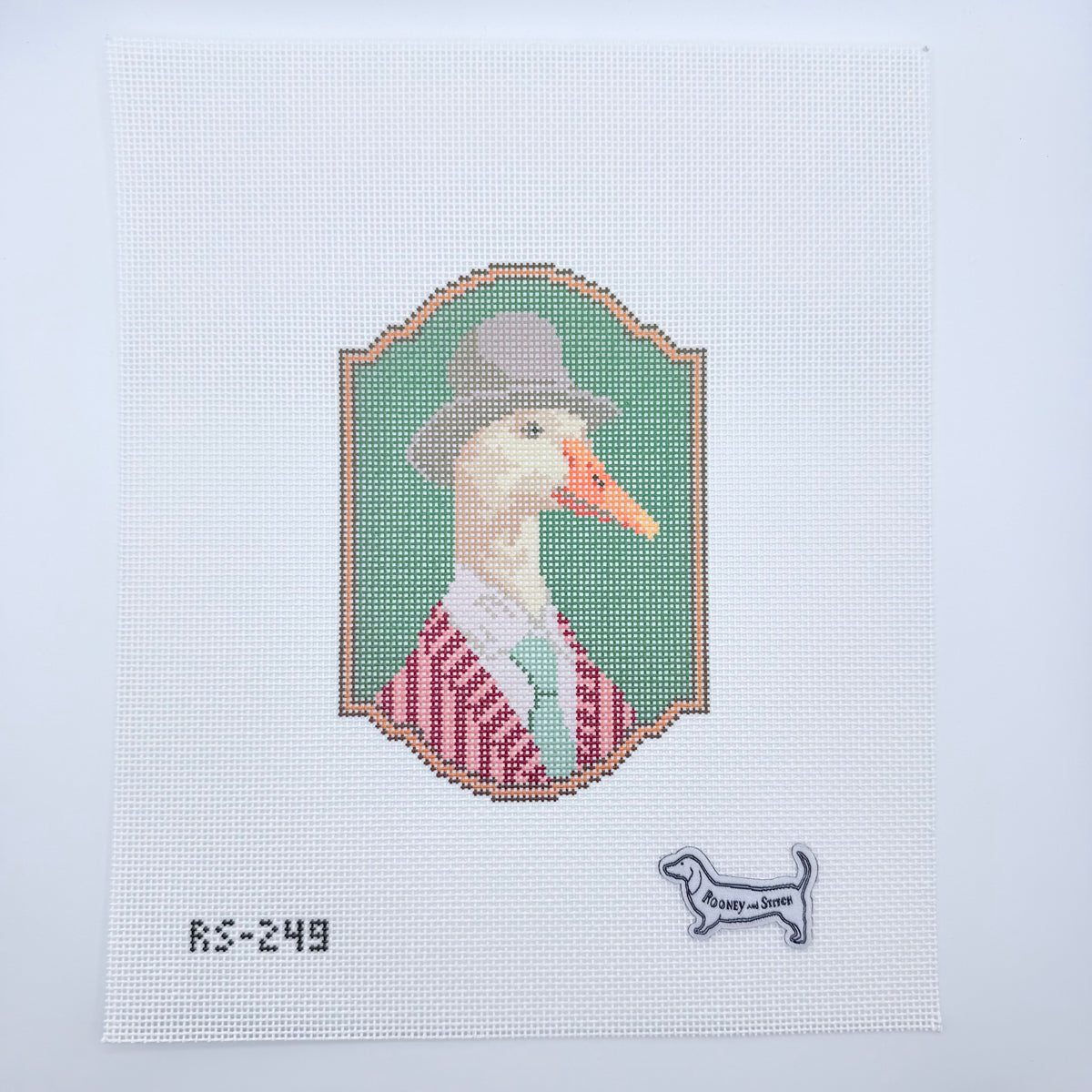 Mr. Duck Canvas – KC Needlepoint