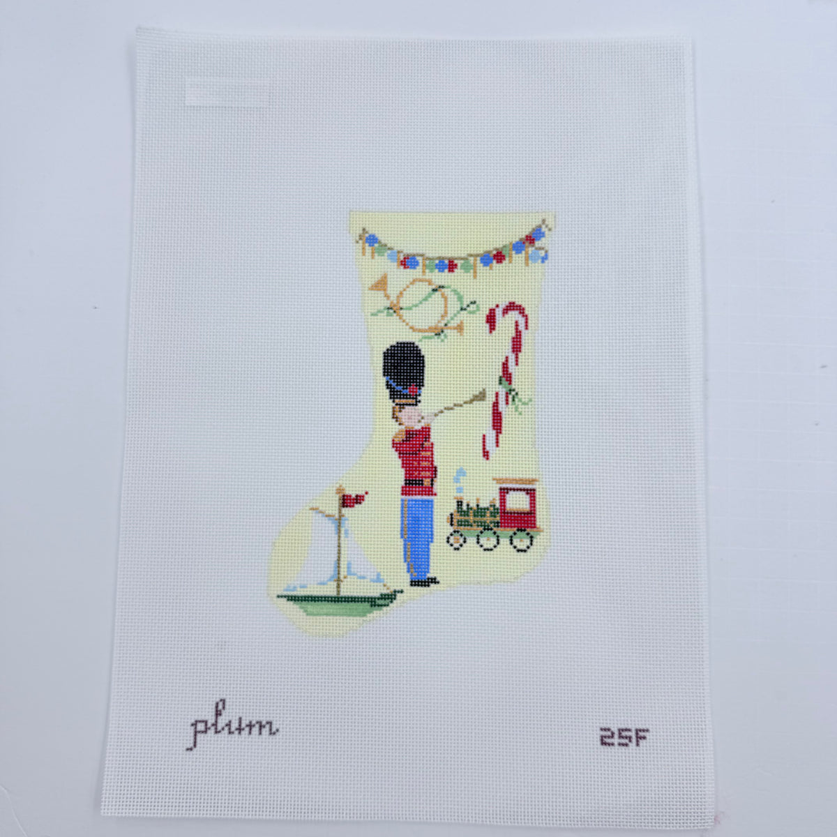 Toy Soldier Mini Sock Canvas – KC Needlepoint