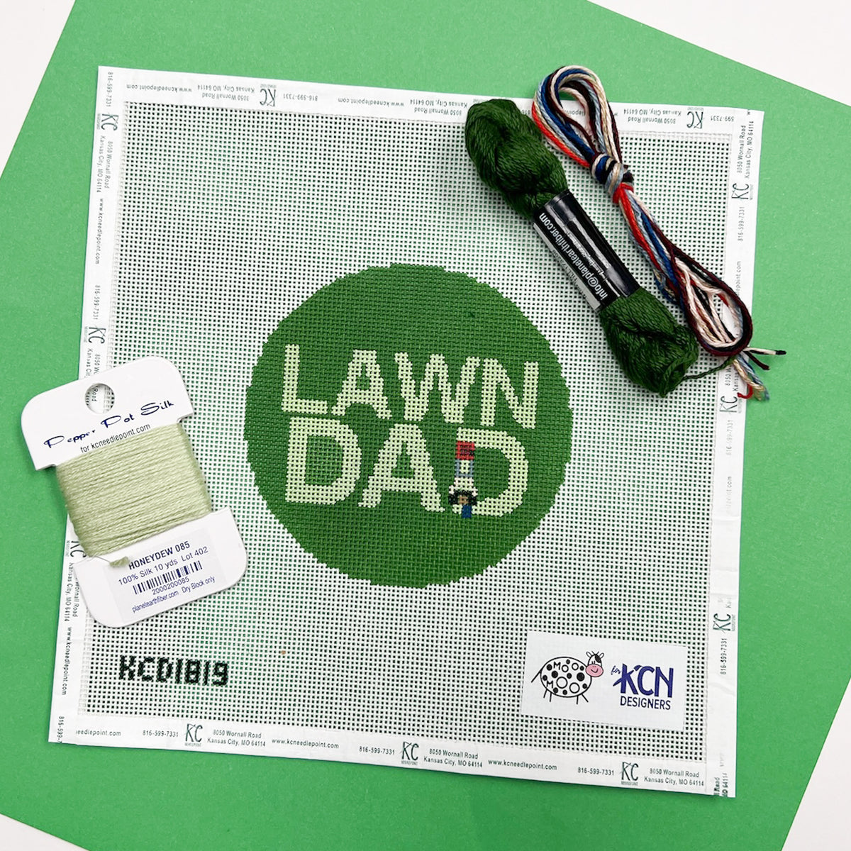 Lawn Dad Kit – KC Needlepoint