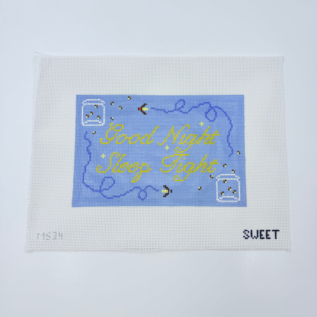Good Night, Sleep Tight Canvas – KC Needlepoint