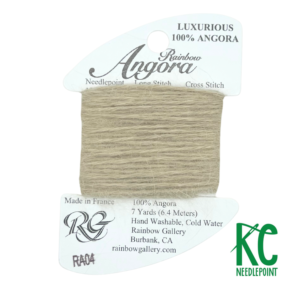 Rainbow Angora RA04 Taupe – KC Needlepoint
