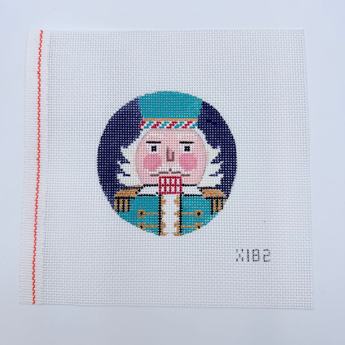 Turquoise Nutcracker Canvas – KC Needlepoint