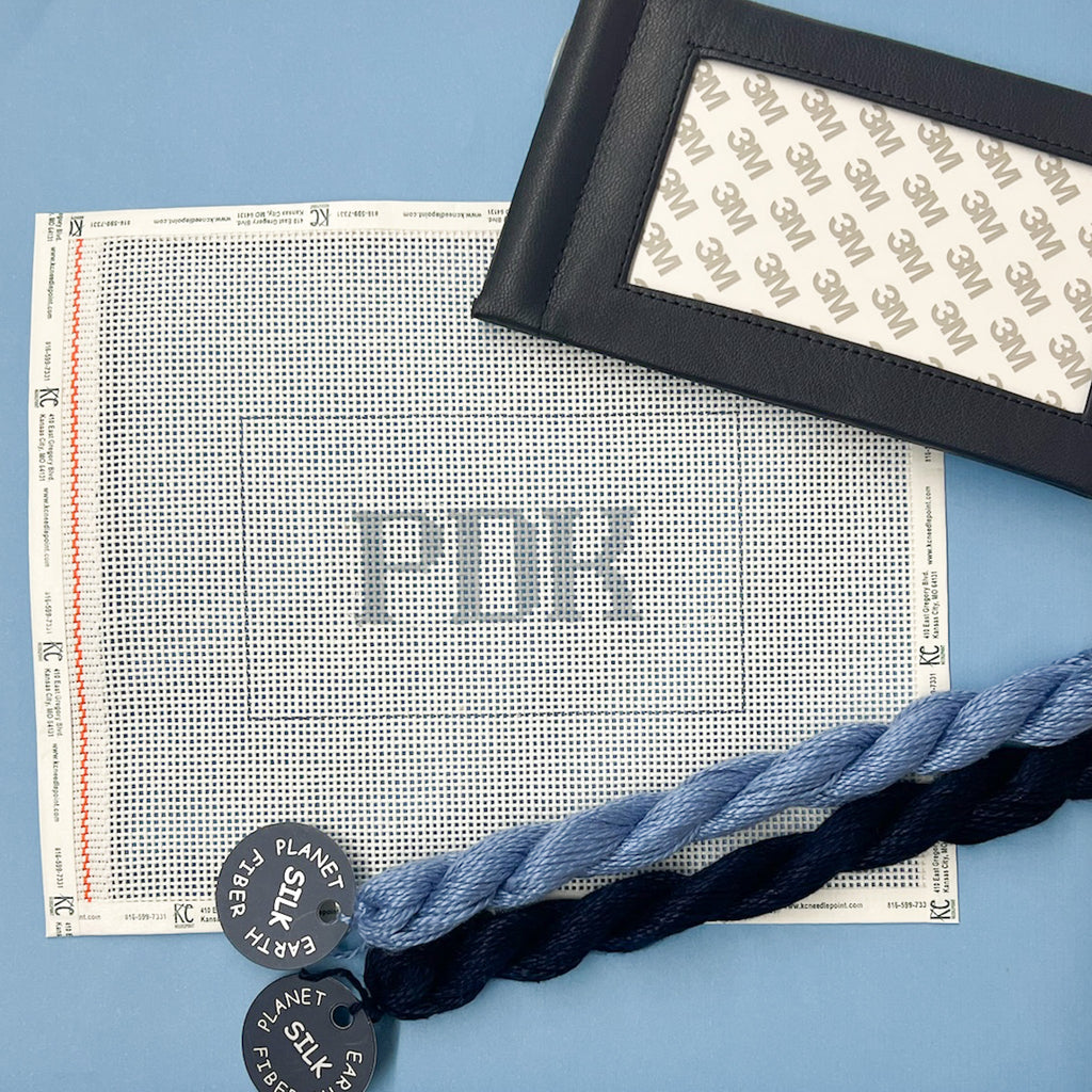 Florence Round Canvas | KC Needlepoint