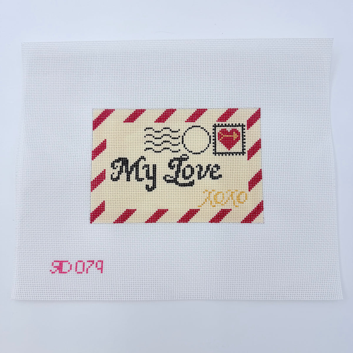 Mini Love Letter Canvas – KC Needlepoint