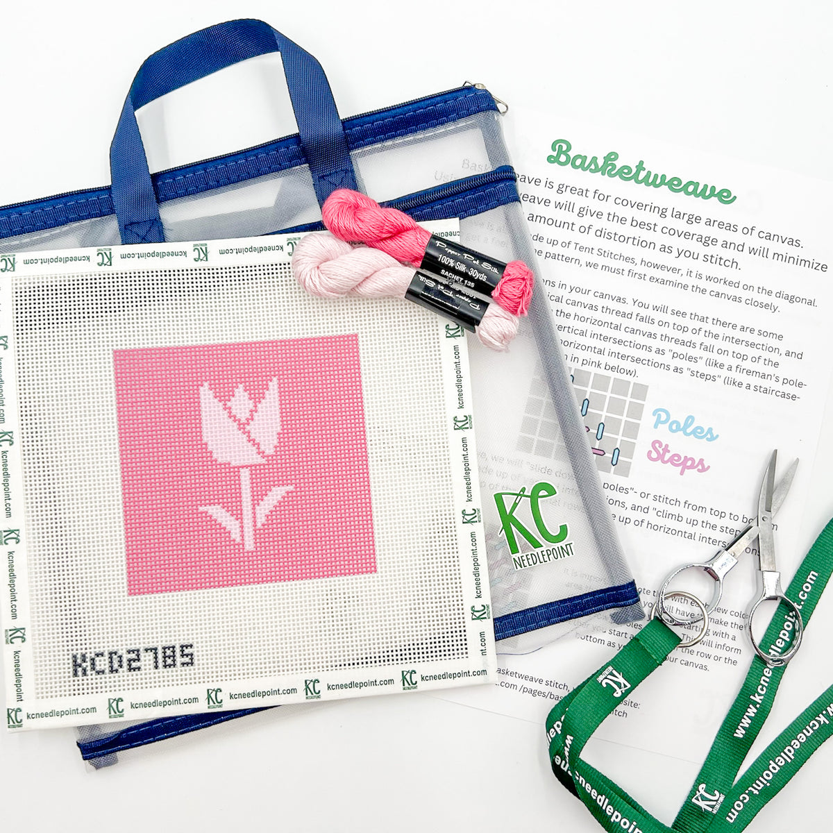 The Beginner Tulip Kit – KC Needlepoint