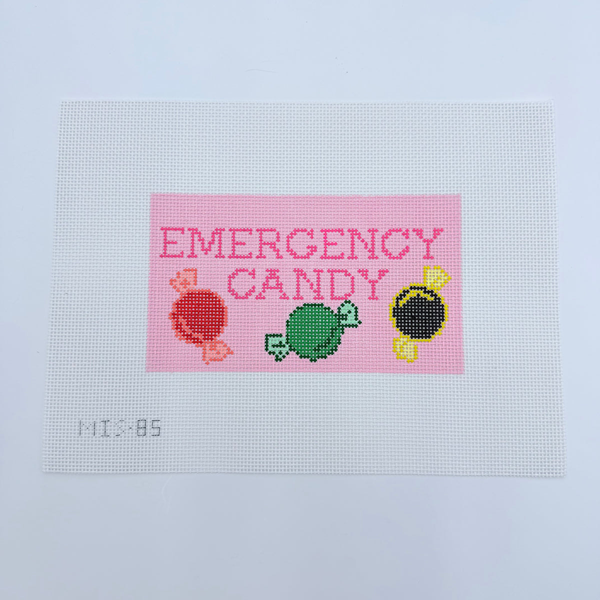 Emergency Candy Canvas – KC Needlepoint
