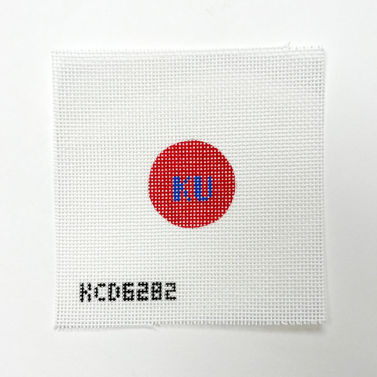 KU Key Fob Insert – KC Needlepoint