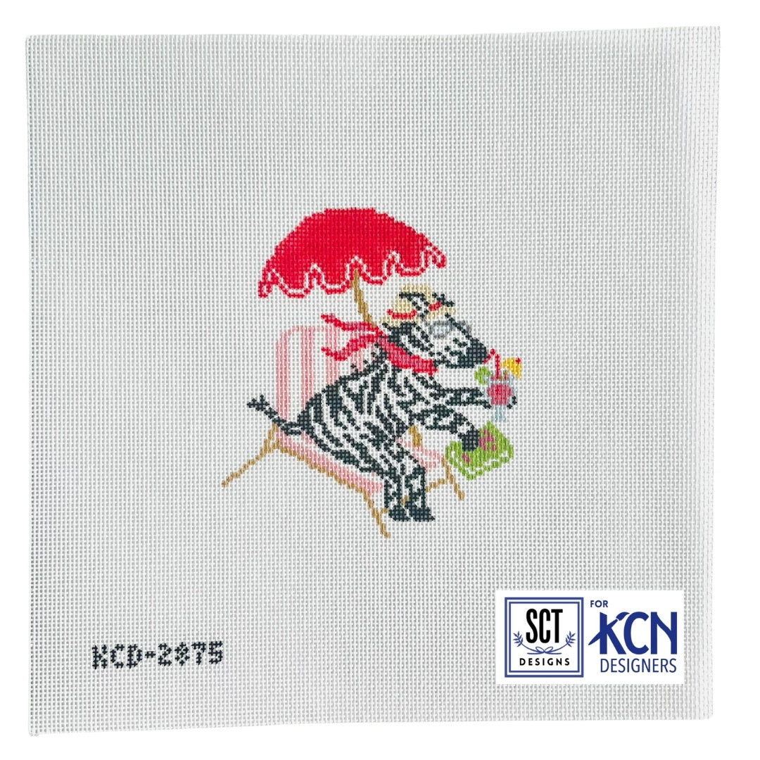 La Dolce Vita - Riviera Zebra – KC Needlepoint