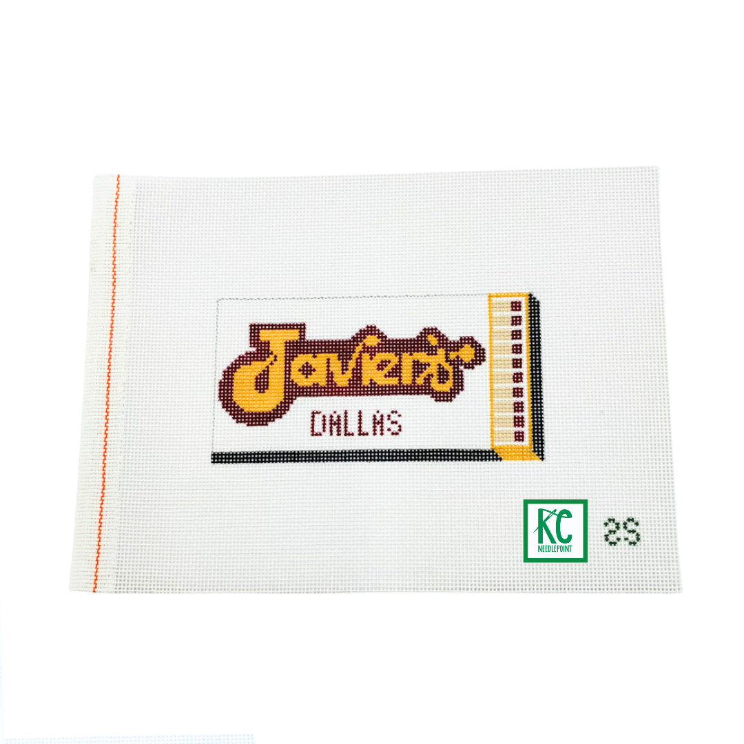 Javier's Matchbook Canvas – KC Needlepoint