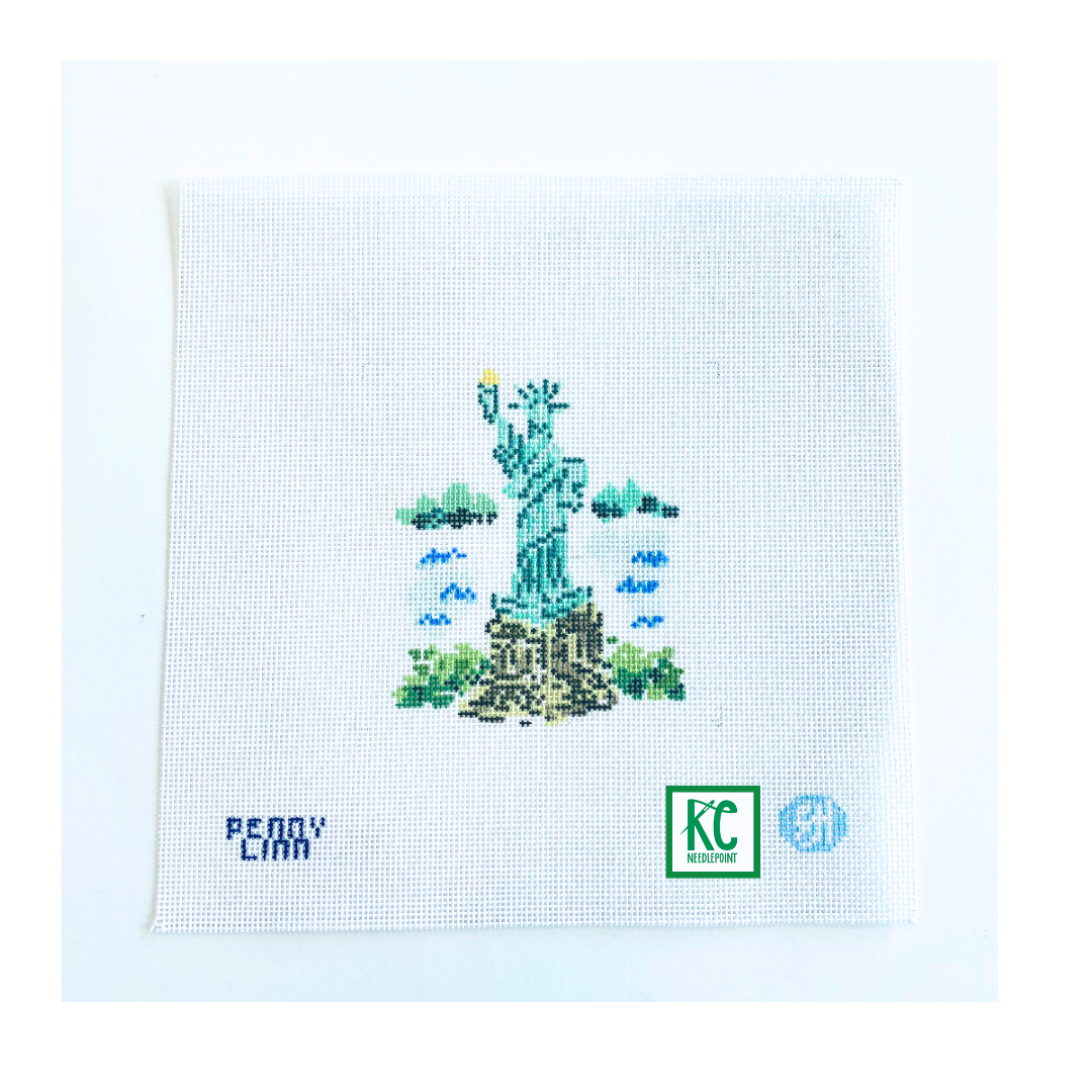 Statue of Liberty Canvas – KC Needlepoint