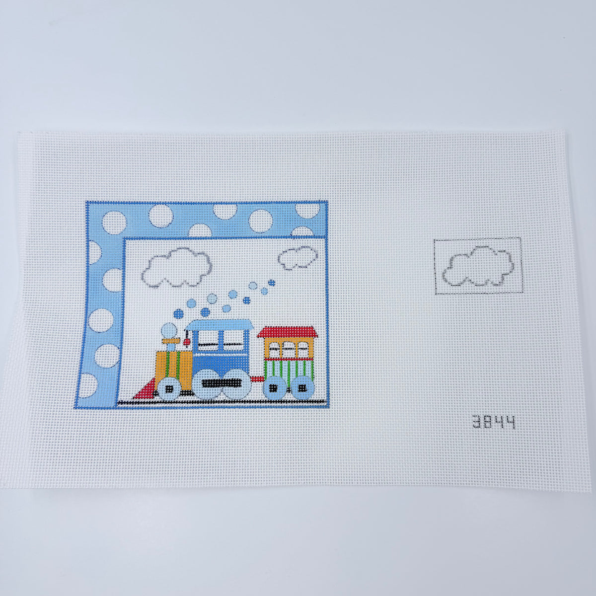 Train Tooth Fairy Pillow Canvas – KC Needlepoint