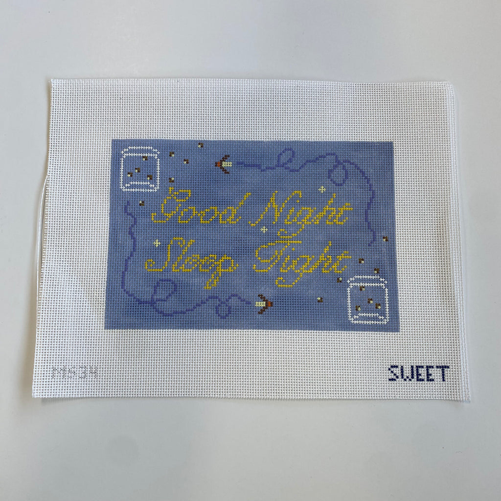Good Night, Sleep Tight Canvas | KC Needlepoint