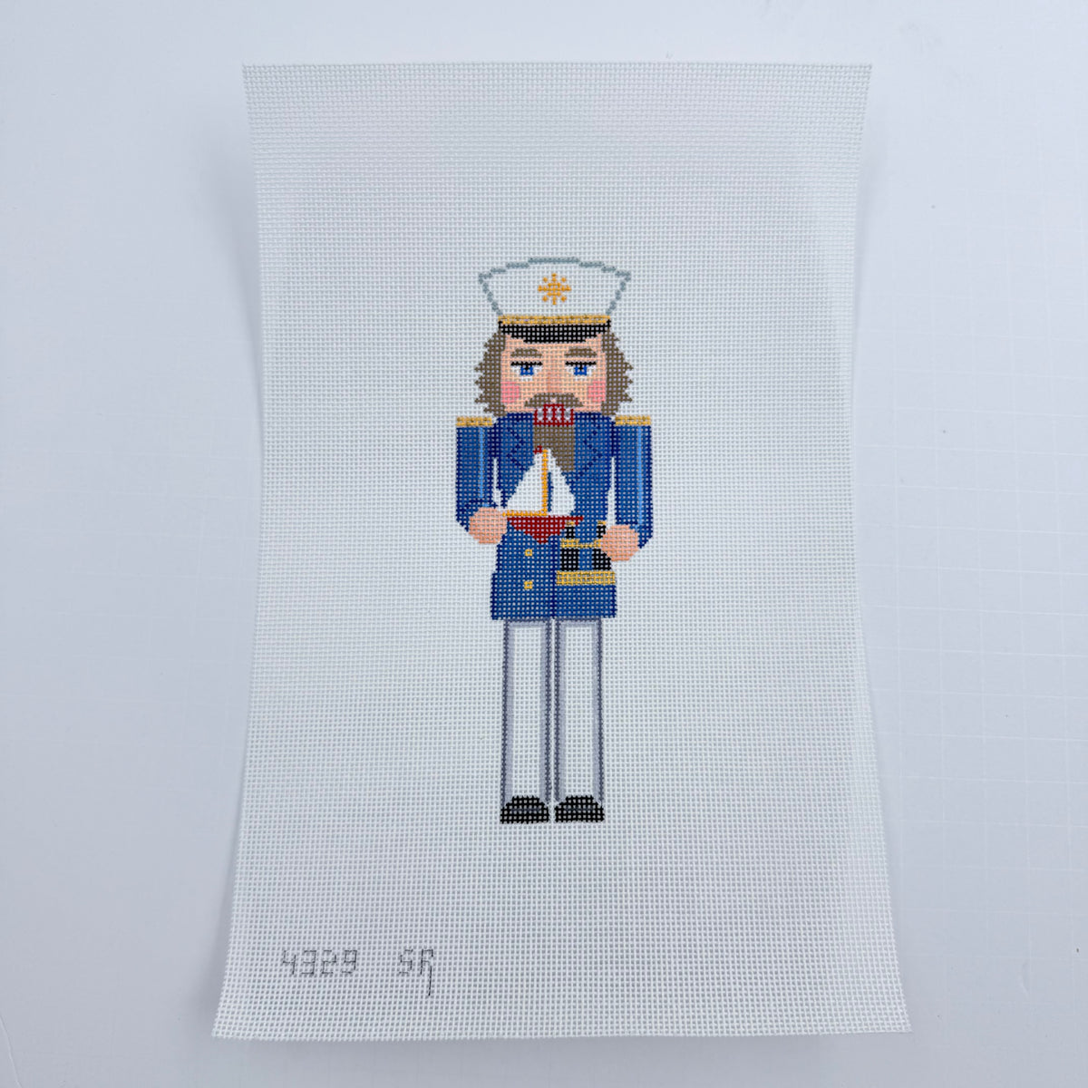 Captain Nutcracker Canvas – KC Needlepoint