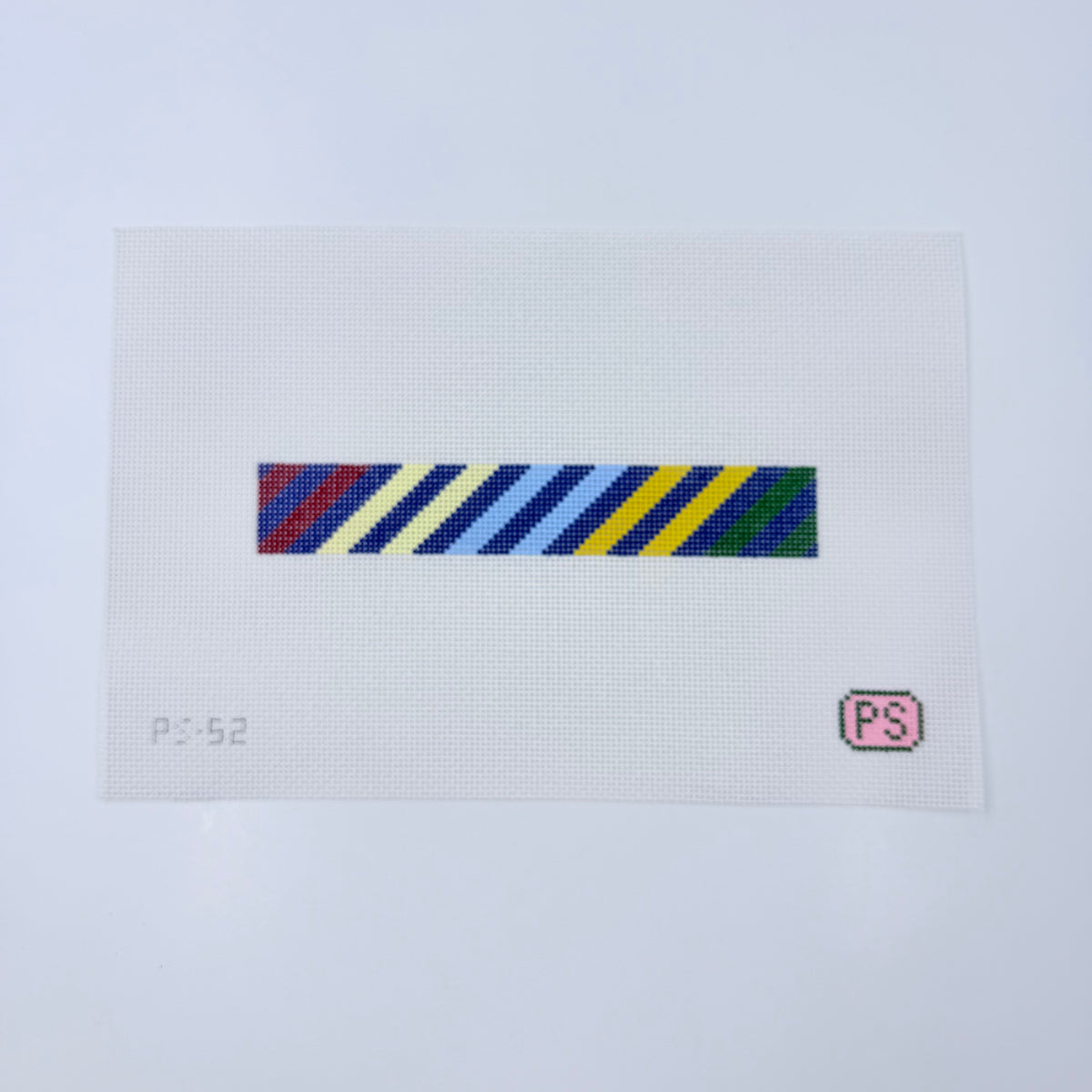 Bow Tie Stripe Key Fob Canvas – KC Needlepoint