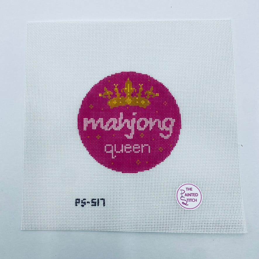 Mahjong Queen Canvas – KC Needlepoint