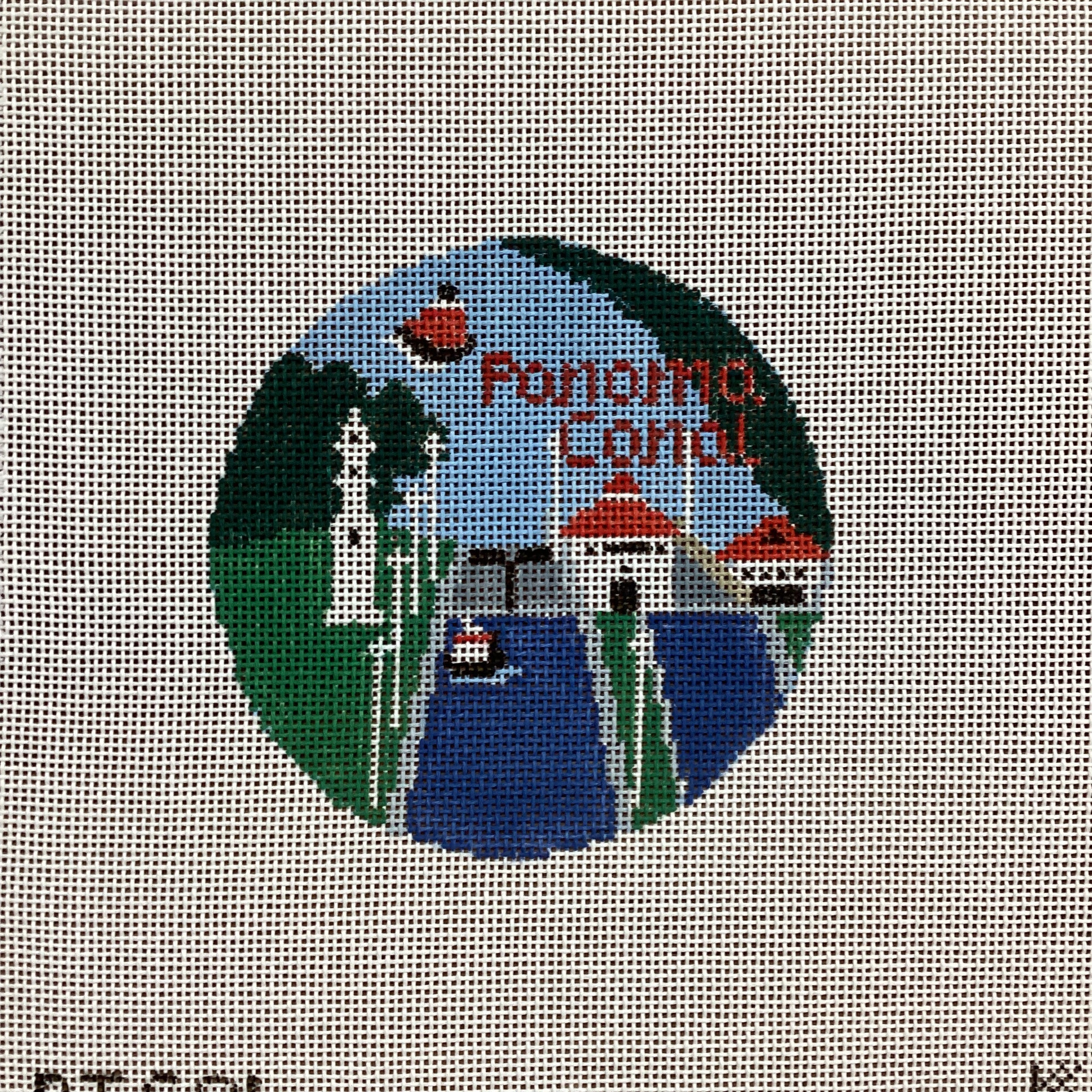 Needlepoint Travel Rounds | KC Needlepoint