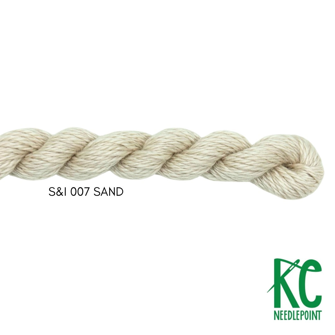 Silk & Ivory 007 Sand – KC Needlepoint