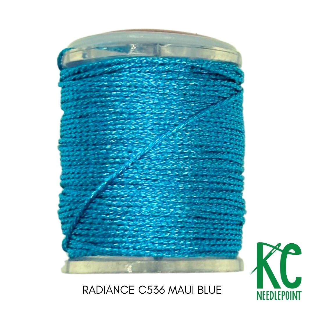 Radiance Classic 18 C536 Maui Blue – KC Needlepoint