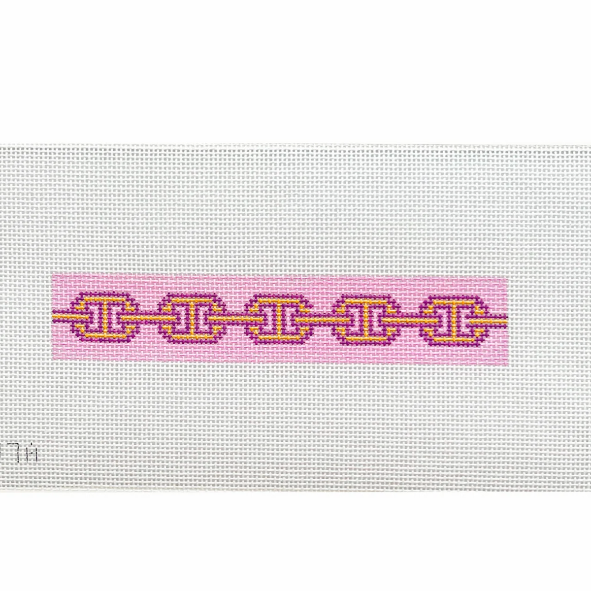 Pink Links Key Fob Canvas – KC Needlepoint