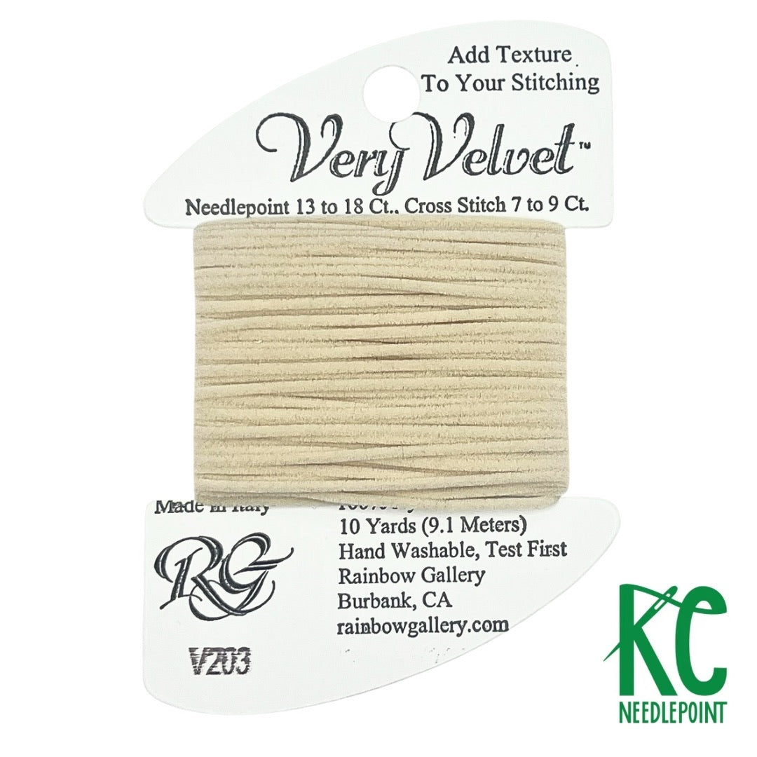 Very Velvet V203 Ecru – KC Needlepoint