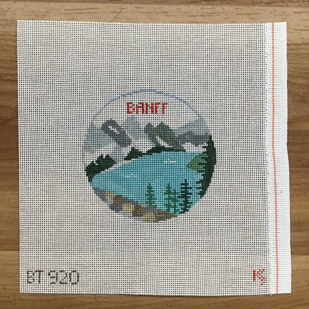 Needlepoint Travel Rounds | KC Needlepoint