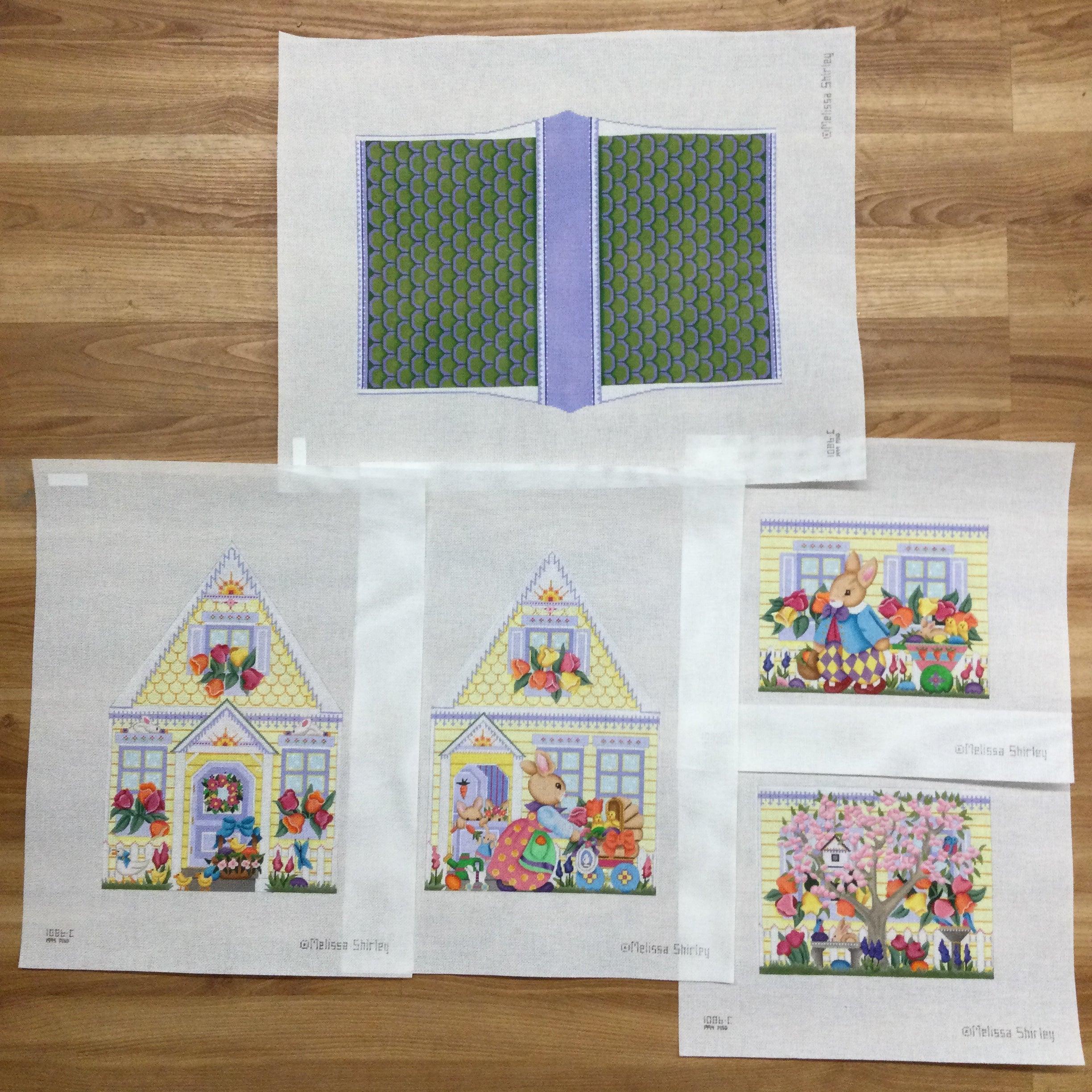3D Houses | KC Needlepoint