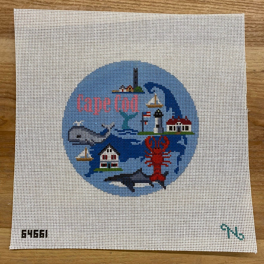 Needlepoint Travel Rounds | KC Needlepoint