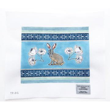 Jacques the Jack Rabbit Canvas – KC Needlepoint