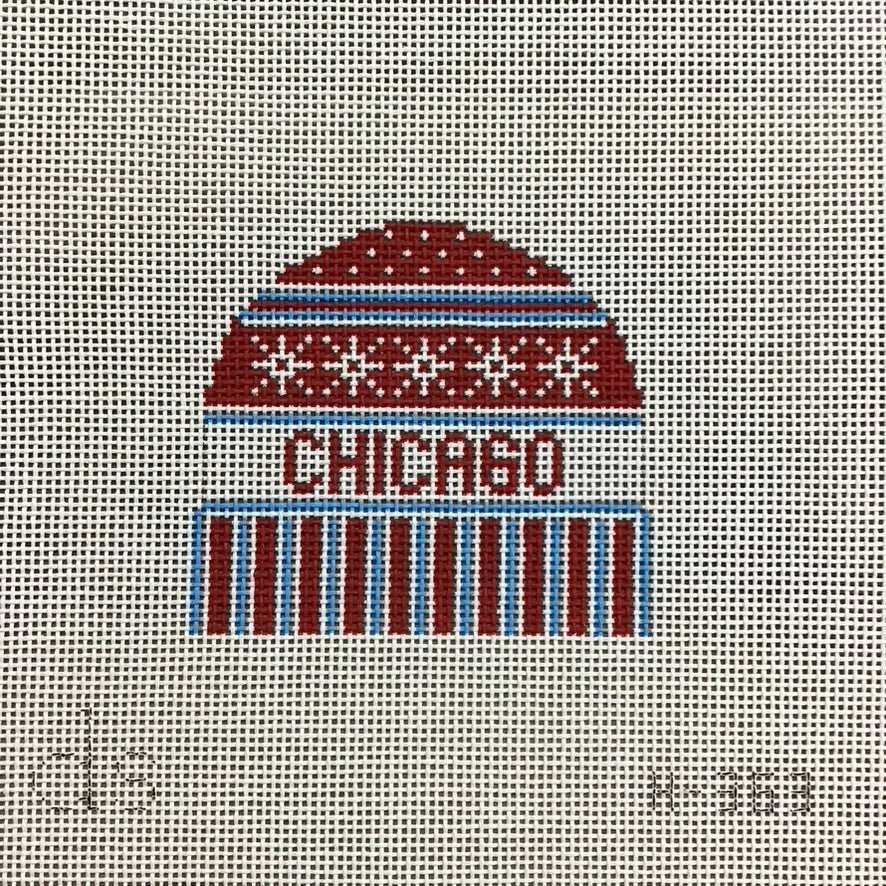Chicago Hat Needlepoint Canvas – KC Needlepoint