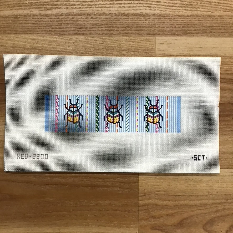Scarab Cuff Canvas | KC Needlepoint