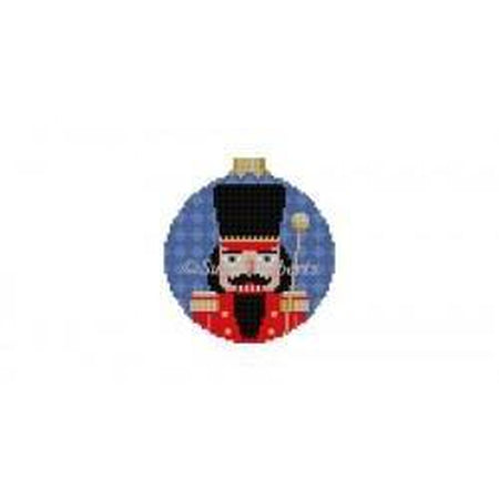 Bandmajor Nutcracker Round Canvas – KC Needlepoint