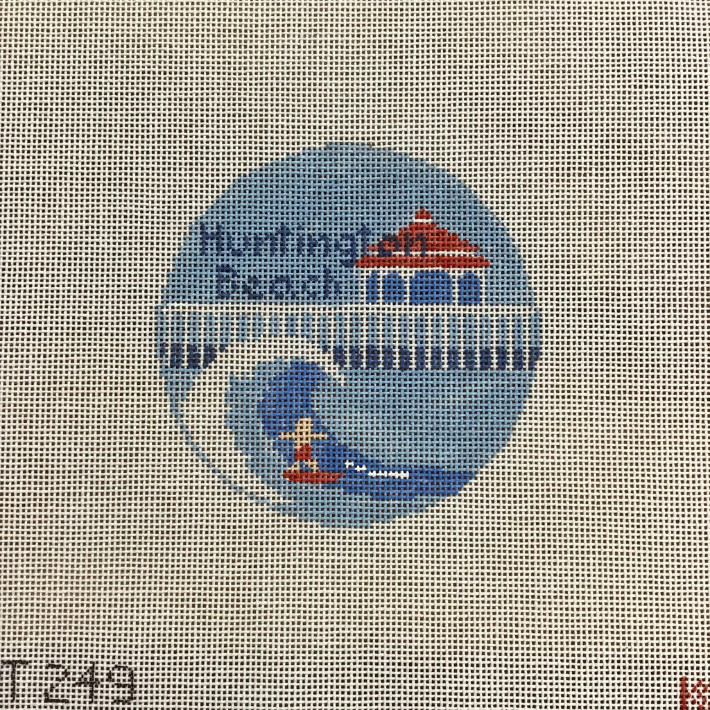 Needlepoint Travel Rounds | KC Needlepoint