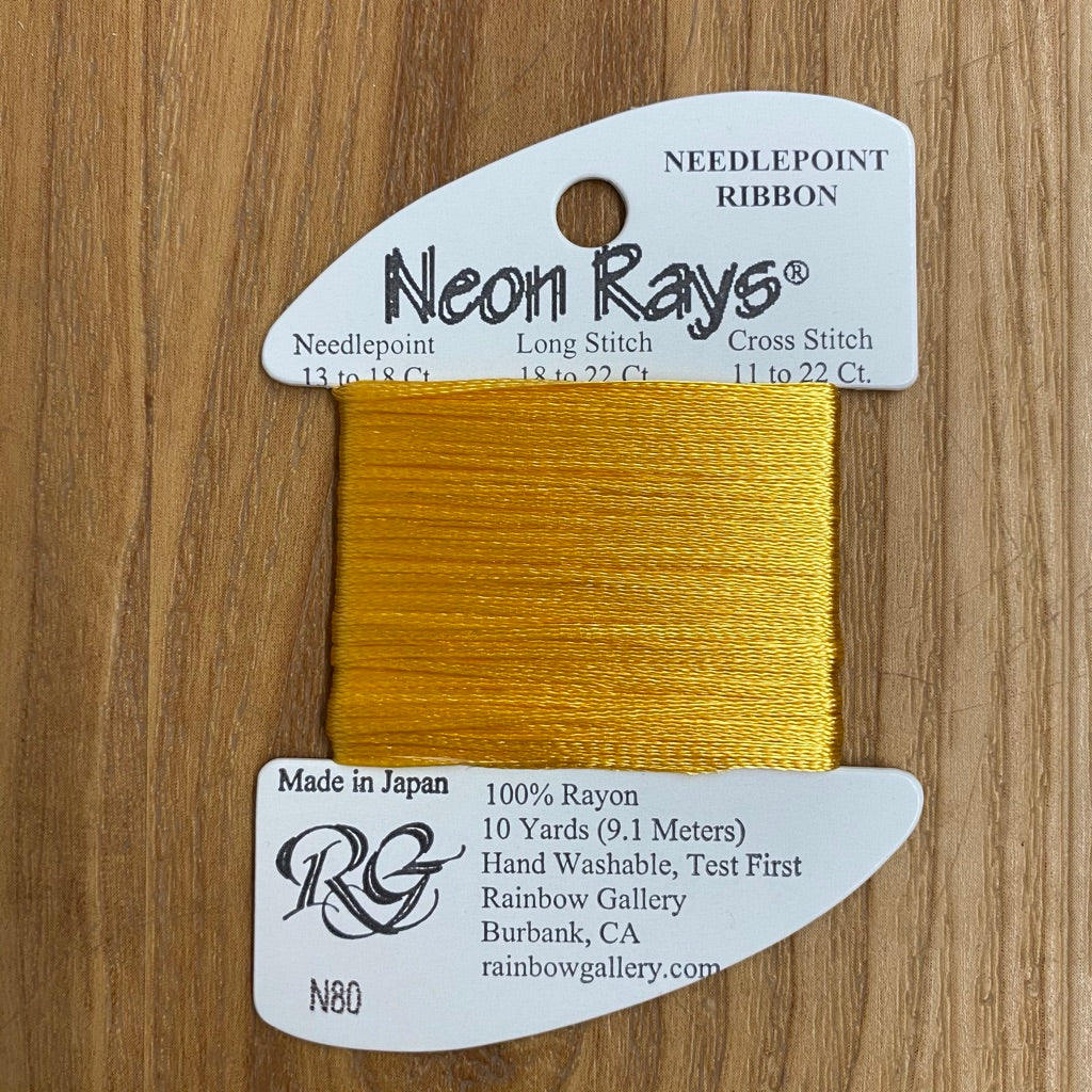 Neon Rays N80 Gold – KC Needlepoint