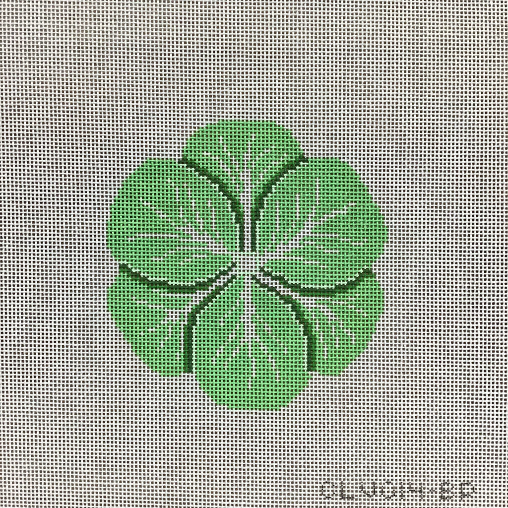Cabbage Plate Canvas | KC Needlepoint