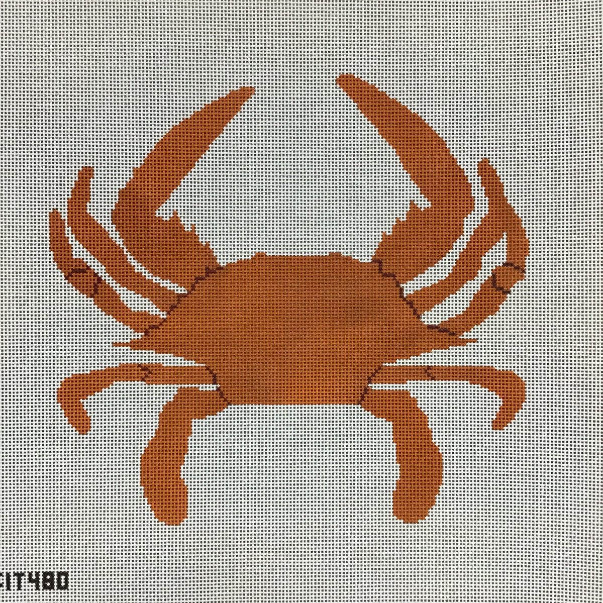 Crab Needlepoint Canvas – KC Needlepoint