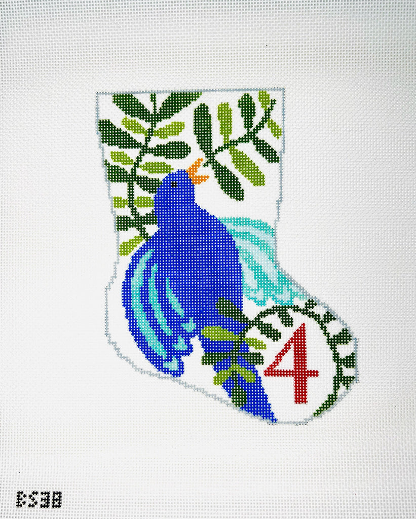 Bauble Stockings Canvases | KC Needlepoint