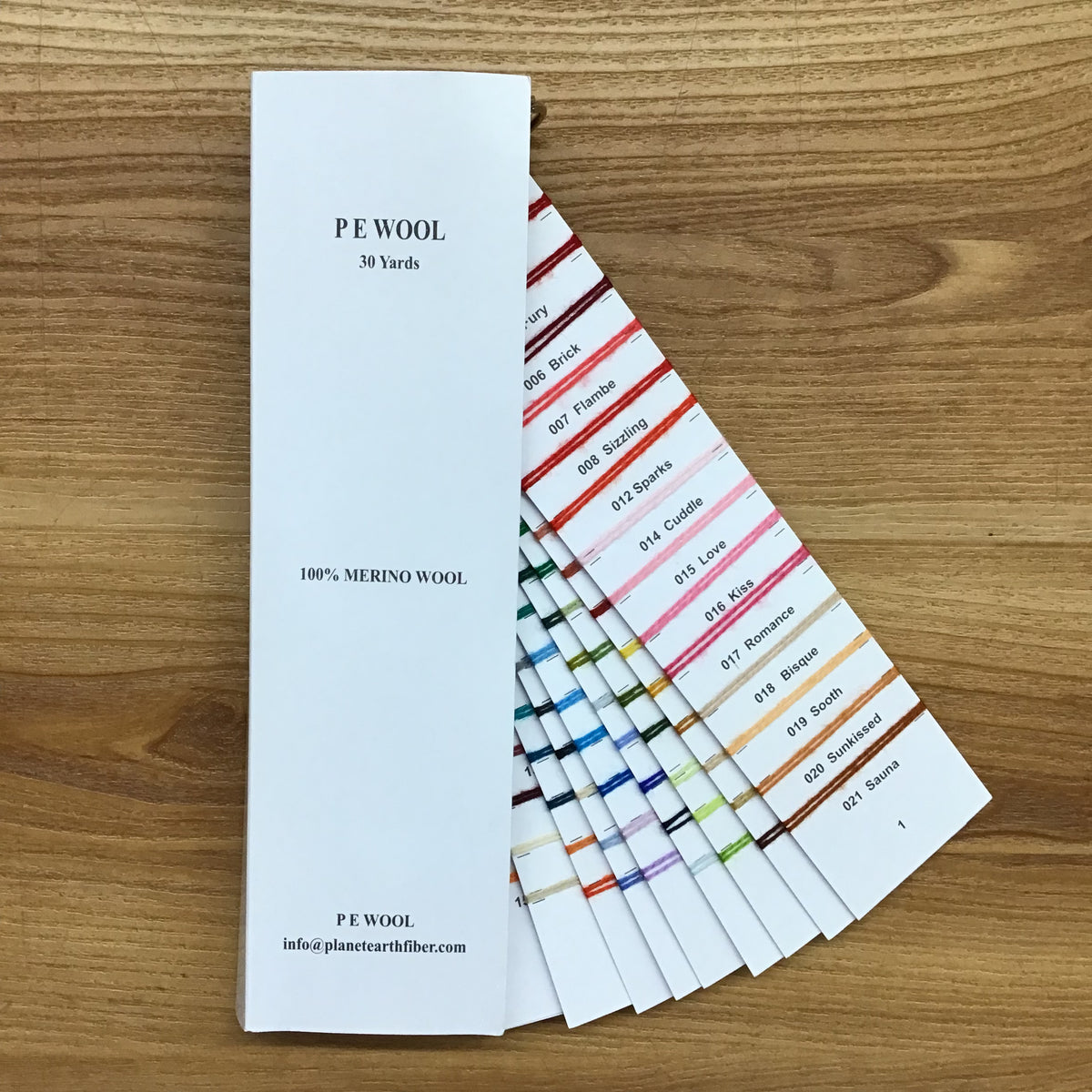 Planet Earth Wool Color Card – KC Needlepoint