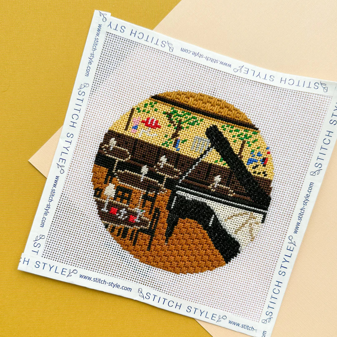 Bemelmans Bar at the Carlyle Canvas – KC Needlepoint